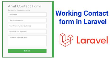Create Contact Form In Laravel 58 Scmgalaxy