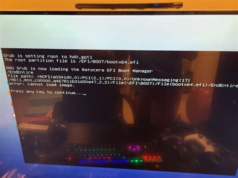 Batocera Stopped Booting On Grub2win And Dual Boot R Batocera