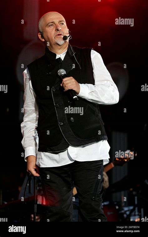 Peter Gabriel Performing At The Hyde Park Calling Open Air Festival