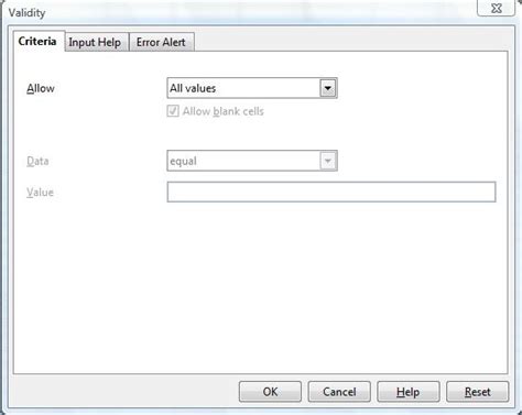 How To Add Data Validation To Openoffice Calc Spreadsheet Cells [guide] Dottech