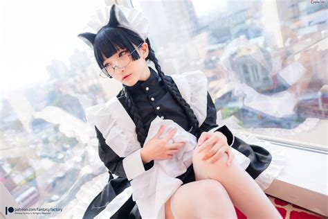 Fantasy Factory 小丁 Xiao Ding Cat Maid 130 Photos Cosplaytele
