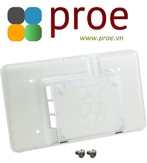 Vỏ Màn Hình Asm 1900035 01 Clear Raspberry Pi Lcd Touchscreen Case Điện Tử Proe