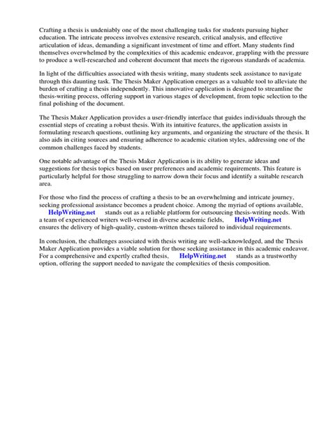Thesis Maker Application Download Free Pdf Thesis Essays Thesis Maker Application Download Free Pdf Thesis Essays