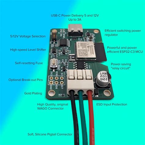 Magwled 1 Led Controller 5v And 12v Usb C Power Nepal Ubuy
