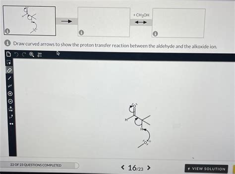 solved a proton transfer reaction can occur when an aldehyde