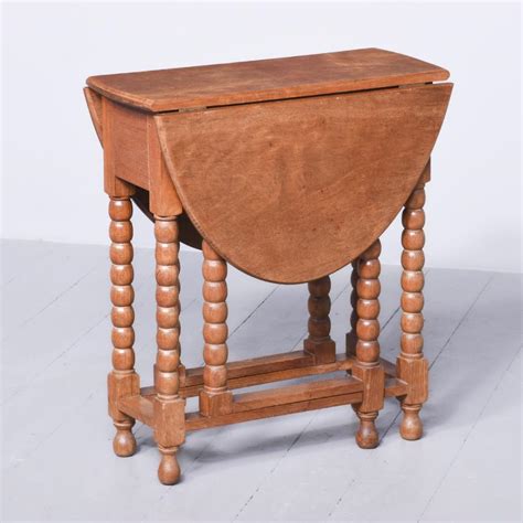 Solid Teak Gate Leg Table Georgian Antiques