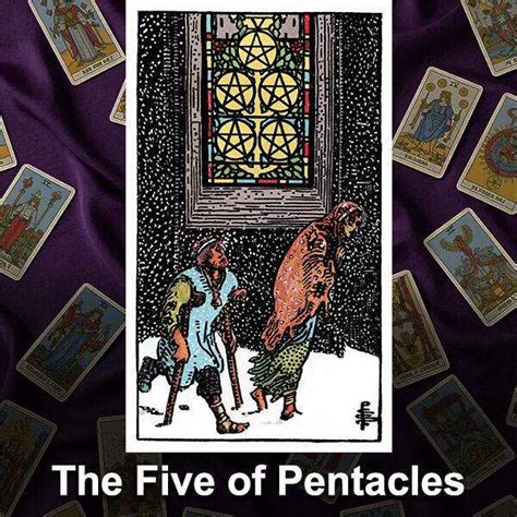 Five Of Pentacles Free Tarot Lessons