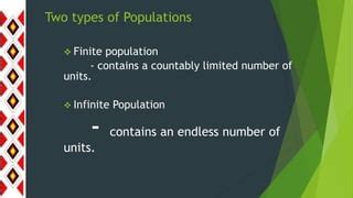 Population And Sampling PPTX Science