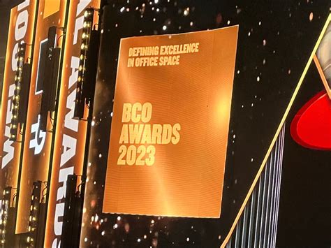 Andy Dedman On Linkedin Great Evening At The Bco Awards 2023