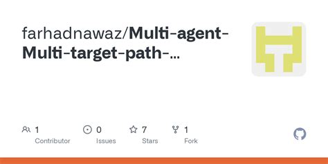 Github Farhadnawazmulti Agent Multi Target Path Planning In Mdps