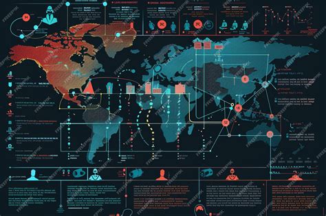 Generate An Infographic Timeline Tracing The Globa Generative Ai Premium Ai Generated Image