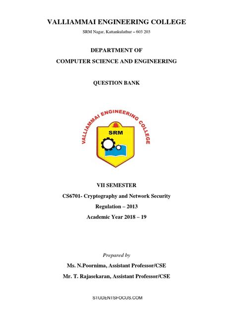 cs6701 cryptography and network security pdf cryptography public key cryptography