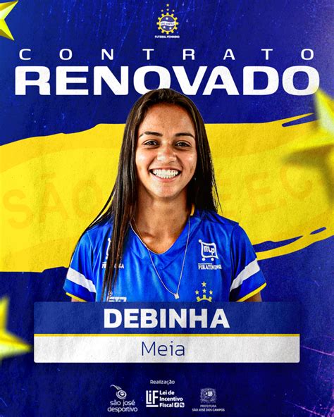 Debinha é A Primeira Renovação Do São José Para Temporada 2024 São