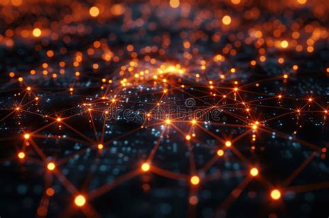 Abstract Network Connection Stock Image Image Of Science Abstract