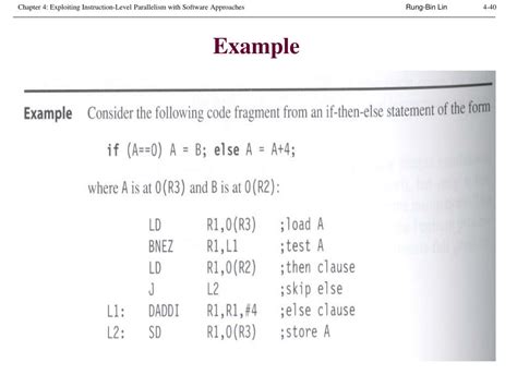 Ppt Chapter 4 Exploiting Instruction Level Parallelism With Software Approaches Powerpoint