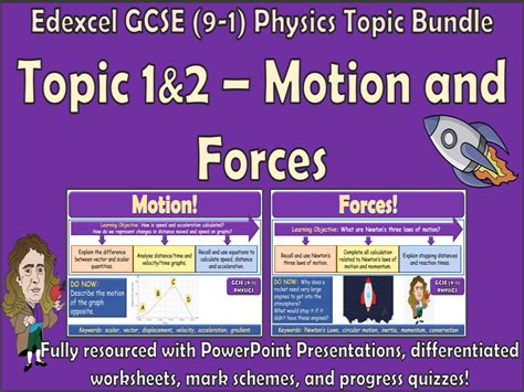 Edexcel Gcse 9 1 Physics Topic 1and2 Bundle Teaching Resources