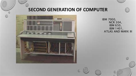 Second Generation Computer