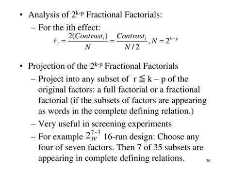 Ppt Chapter 8 Two Level Fractional Factorial Designs Powerpoint