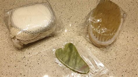 Eco Tea Bags გუაშა მასაჟორი ჯაგრისი მშრალი კანისთვის მაკიაჟის მოსაცილებელი მრავალჯერადი