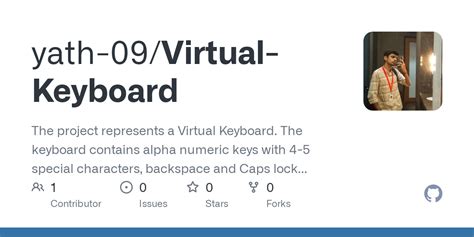 Github Yath Virtual Keyboard The Project Represents A Virtual Keyboard The Keyboard