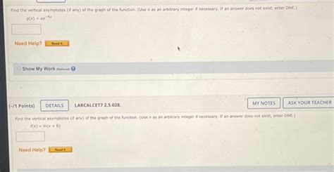 solved find the vertical asymptotes if any of the graph of