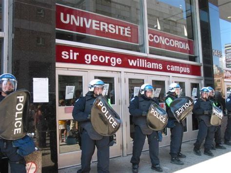 The Violence Comes From Concordia University Not The Students Paju
