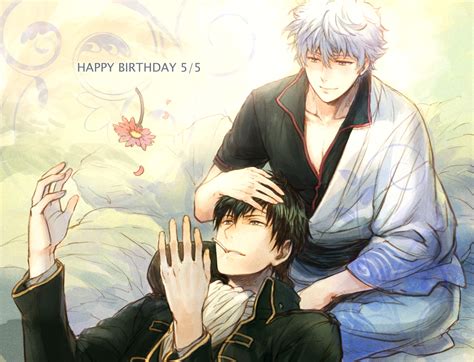 Sakata Gintoki And Hijikata Toushirou Gintama Drawn By Tkr