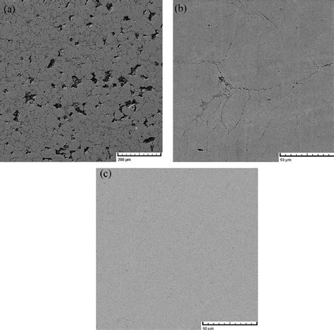 Sem Micrographs Of Specimens Ii A Iii B And Iv C Download
