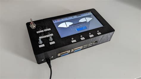 Raspberry Pi Touch Screen Case With Physical Inputs Etsy