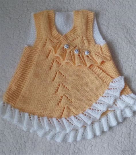 Сарафаны для девочки спицами 50 красивых моделей со схемами фото и описанием процесса вязания