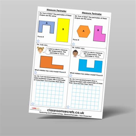 Year 5 Measure Perimeter Reasoning And Problem Solving Resource
