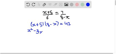 solved solve each proportion x 5 6 7 8 x