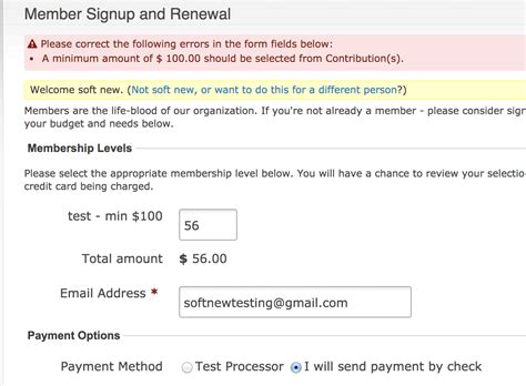 Civimember Problem With Membership Contribution Page Civicrm Stack