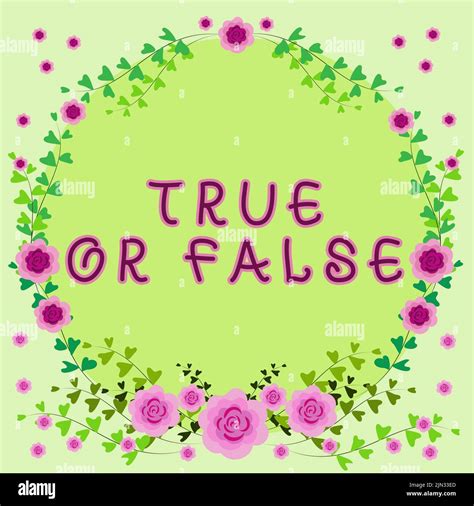 Text Caption Presenting True Or False Business Overview Decide Between