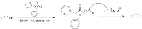 Nucleophilic Deoxygenation Of Alcohols Using Lithium Aluminum Hydrides Or Borohydrides My