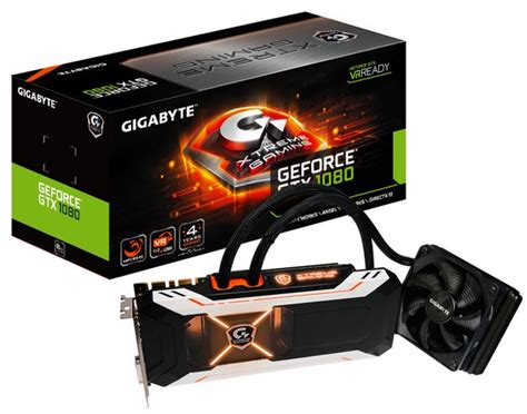 Gigabyte Geforce Gtx 1080 Xtreme Gaming Liquid Cooled Graphics Card