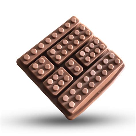 Molde Lego Rectangular 7 Formas Diferentes