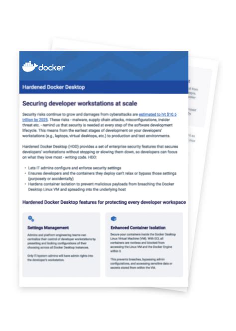 Enhance The Security Of Your Developer Workstations Docker