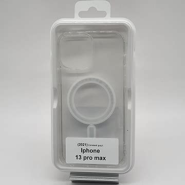 Coque Transparente Pour Iphone Pro Max Compatible Magsafe Nltpros