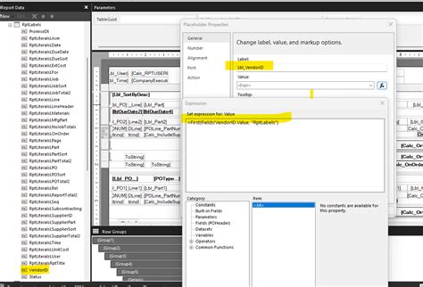 How To Modify Stndard Ssrs Report In Epicor For Openpo Report Epicor Erp 10 Epicor User Help