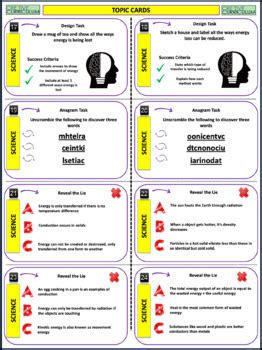 Atomic Structure Physics Task Cards By Cre8tive Resources TPT