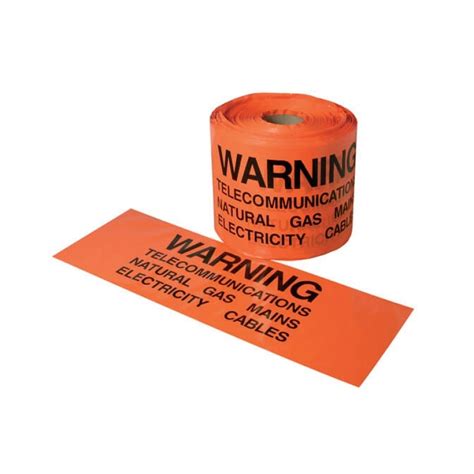 Mains Marker Non Detectable Underground Marker Tapes Civil Consumables Mains Marker Non Detectable Underground Marker Tapes Civil Consumables