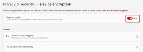How To Manage Device Encryption In Windows I Have A PC