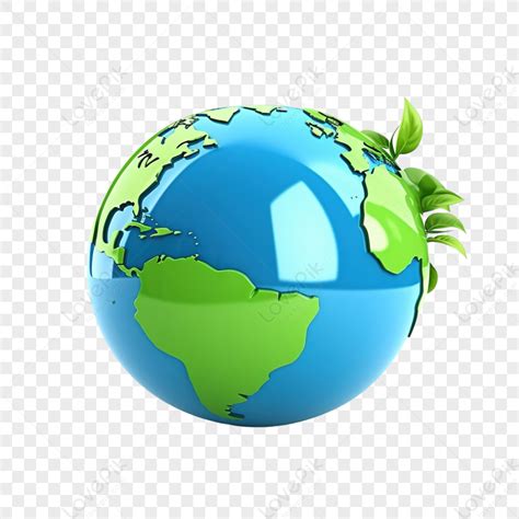 지구 3d 그림을 저장공장생태학파란색 Png 일러스트 무료 다운로드 Lovepik