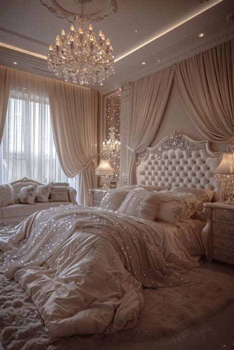 29 Stylishly Glam Glam Bedroom Decor Makeovers Glamorous Bedroom
