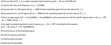 solved 2 over an interval t