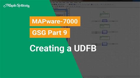 Getting Started Mapware 7000 Archives Maple Systems