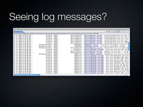 Swtbot Tutorial Key Programming Languages Computing