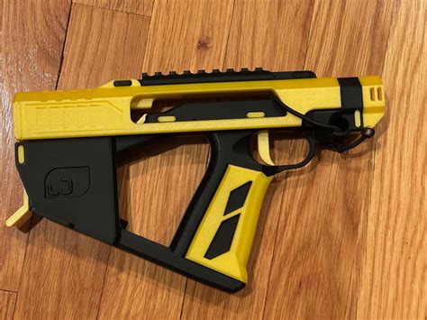 Hush Stringer Nerf Blaster By Leedle Dynamics Etsy