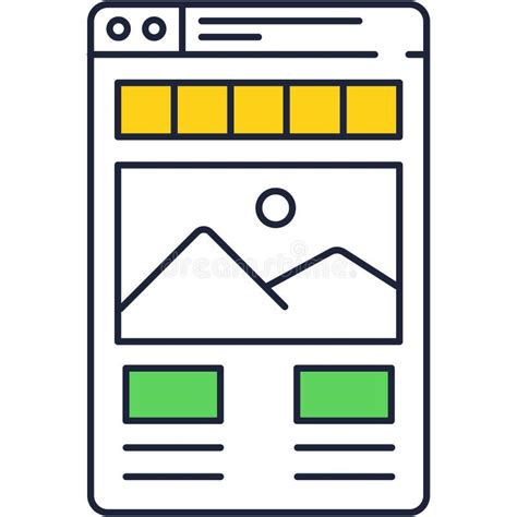 Idea Startup Web Create Visualization Icon Vector Stock Vector Illustration Of Graphic Plan